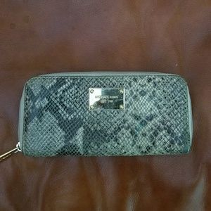 Michael Kors | Bags | Mk Python Large Wallet | Poshmark